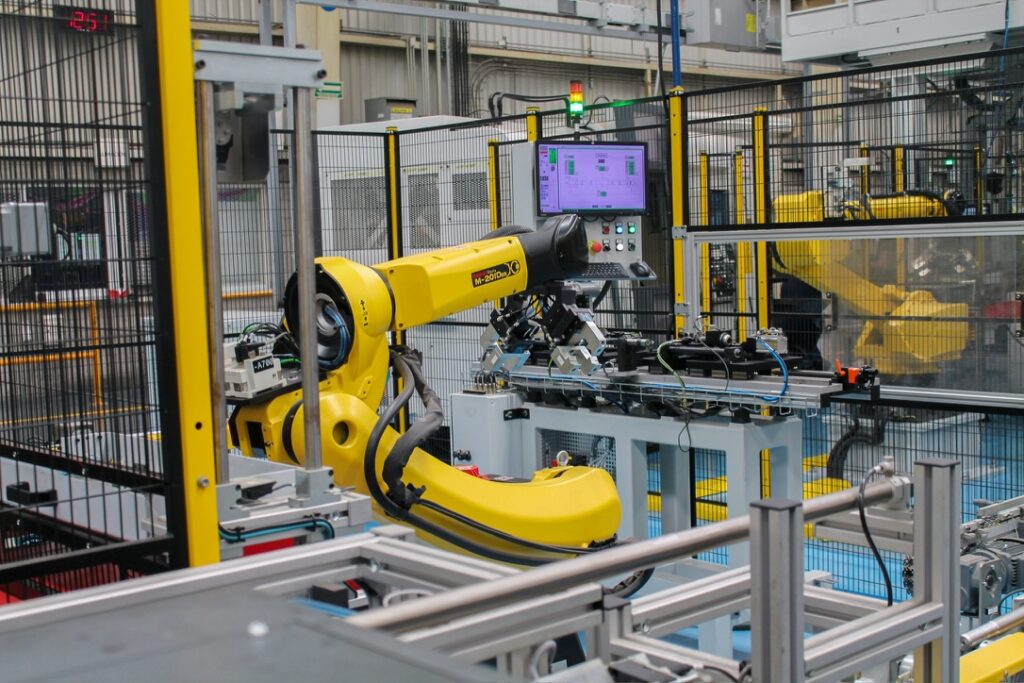 Robotic Material Handling Systems - AMD Machines