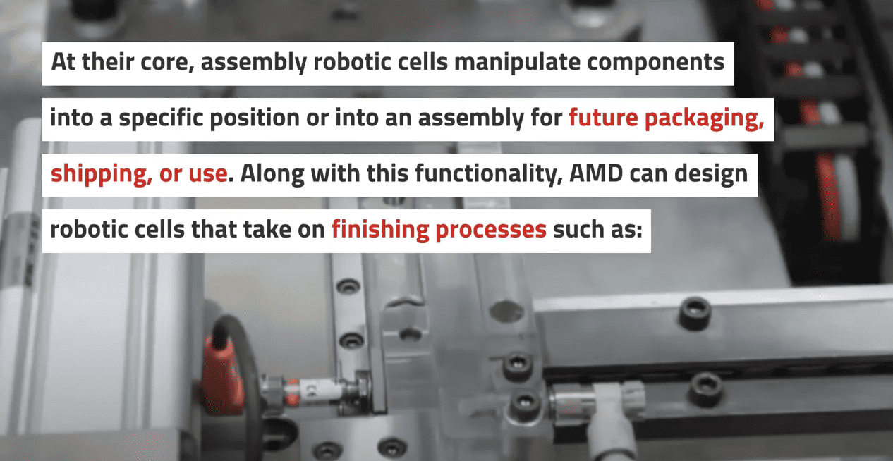 Robotic Cells – Advanced Manufacturing Development
